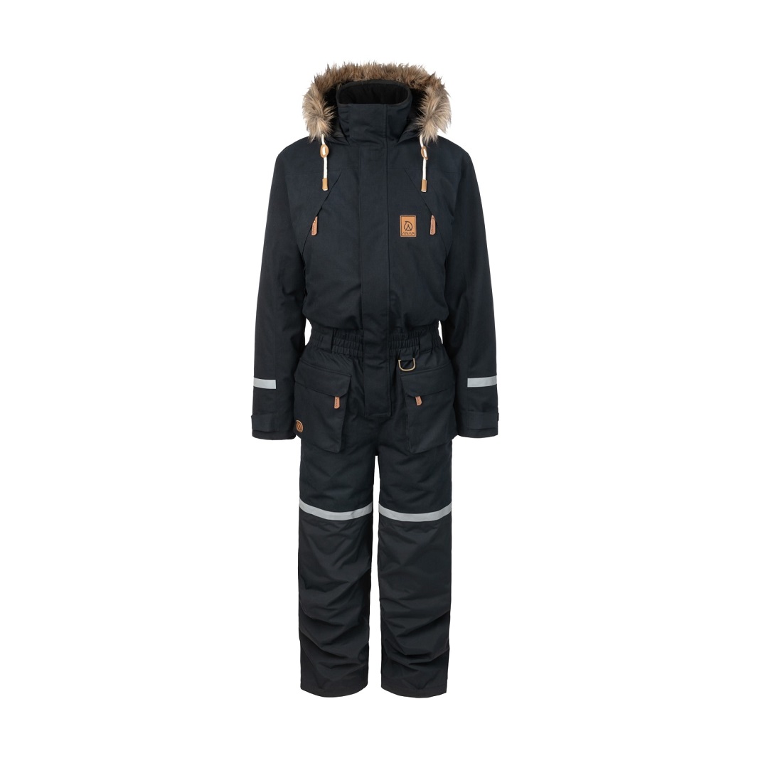 Anar Dalvi svart vinteroverall - Green Trail Oy webbutik