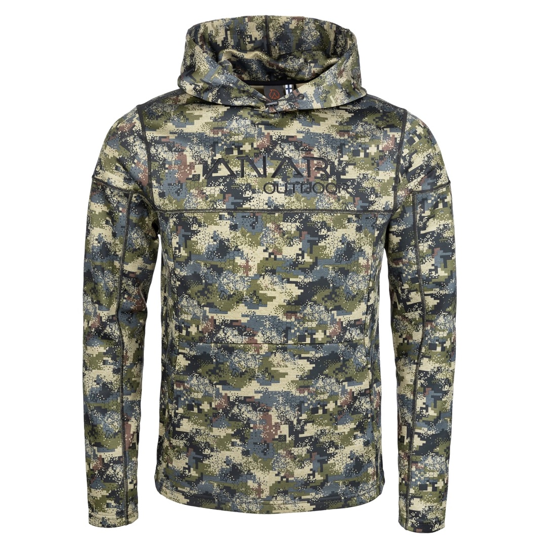 Anar Muorra, camo -hoodie herr - Green Trail Oy webbutik
